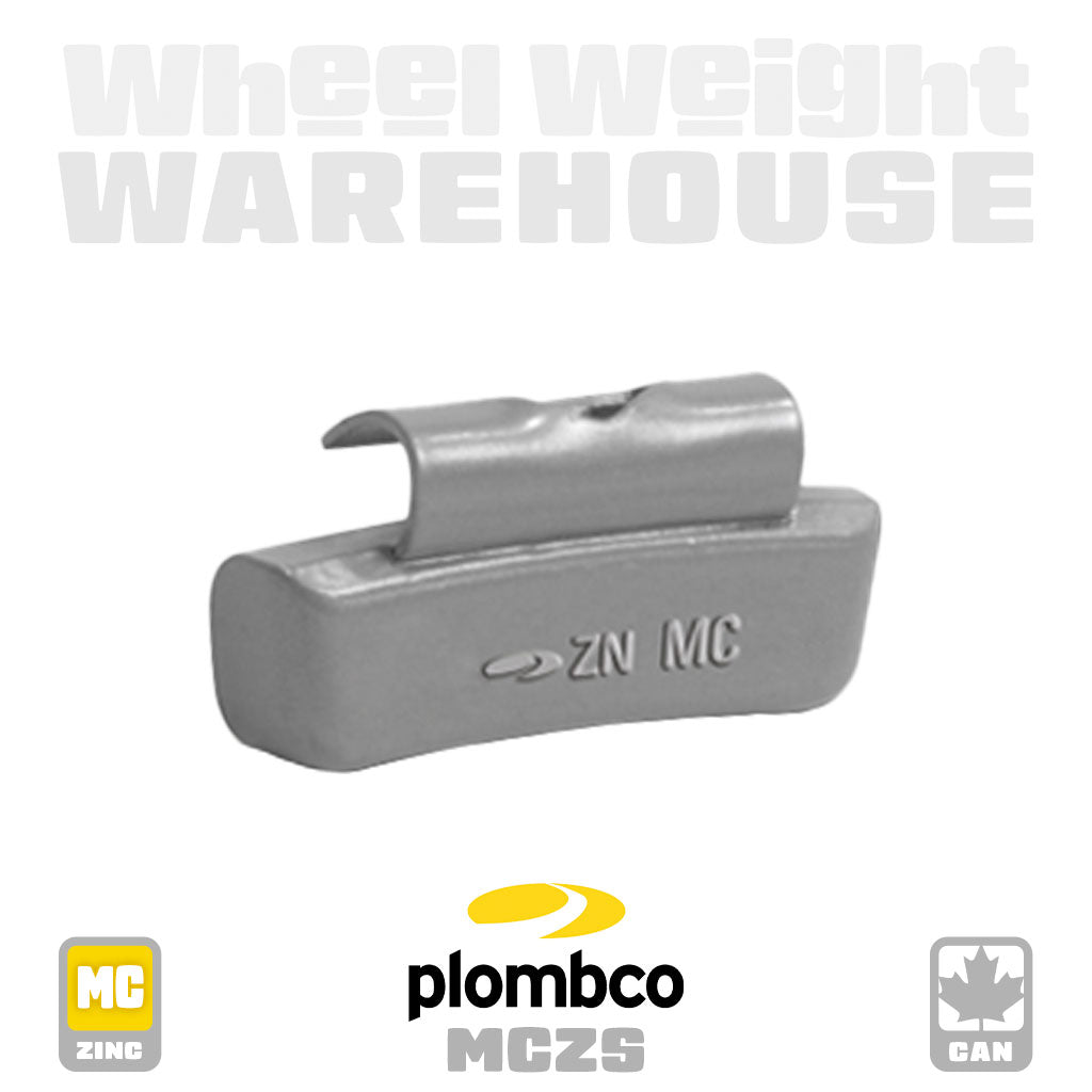 Plombco | MC-Style Coated Zinc - Passenger Clip-On Wheel Weights - (Ch ...